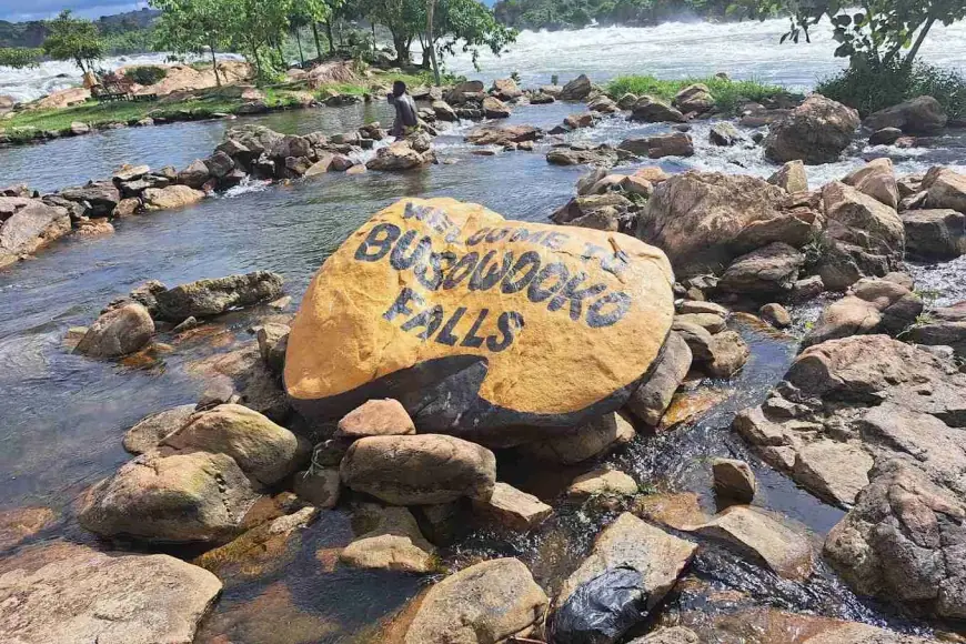 Busowoko falls - Here in Uganda